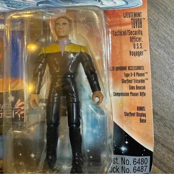 Playmates Toys | Toys | Star Trek Voyager Lieutenant Tuvok Action ...
